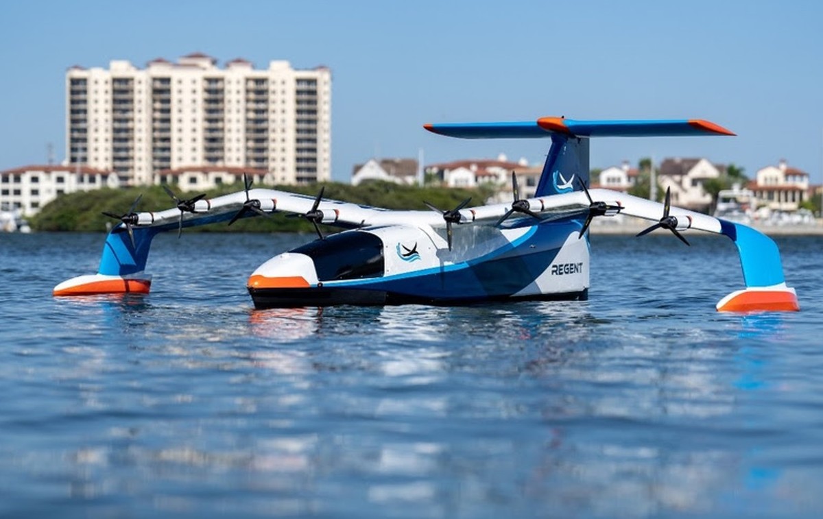 Planador marinho da Regent promete alta velocidade e zero emissão - CIMM